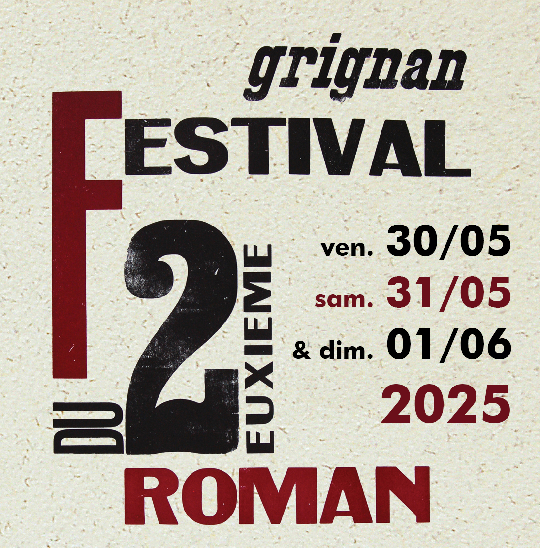 2e roman 2025 - Colophon, Maison de l'Imprimeur